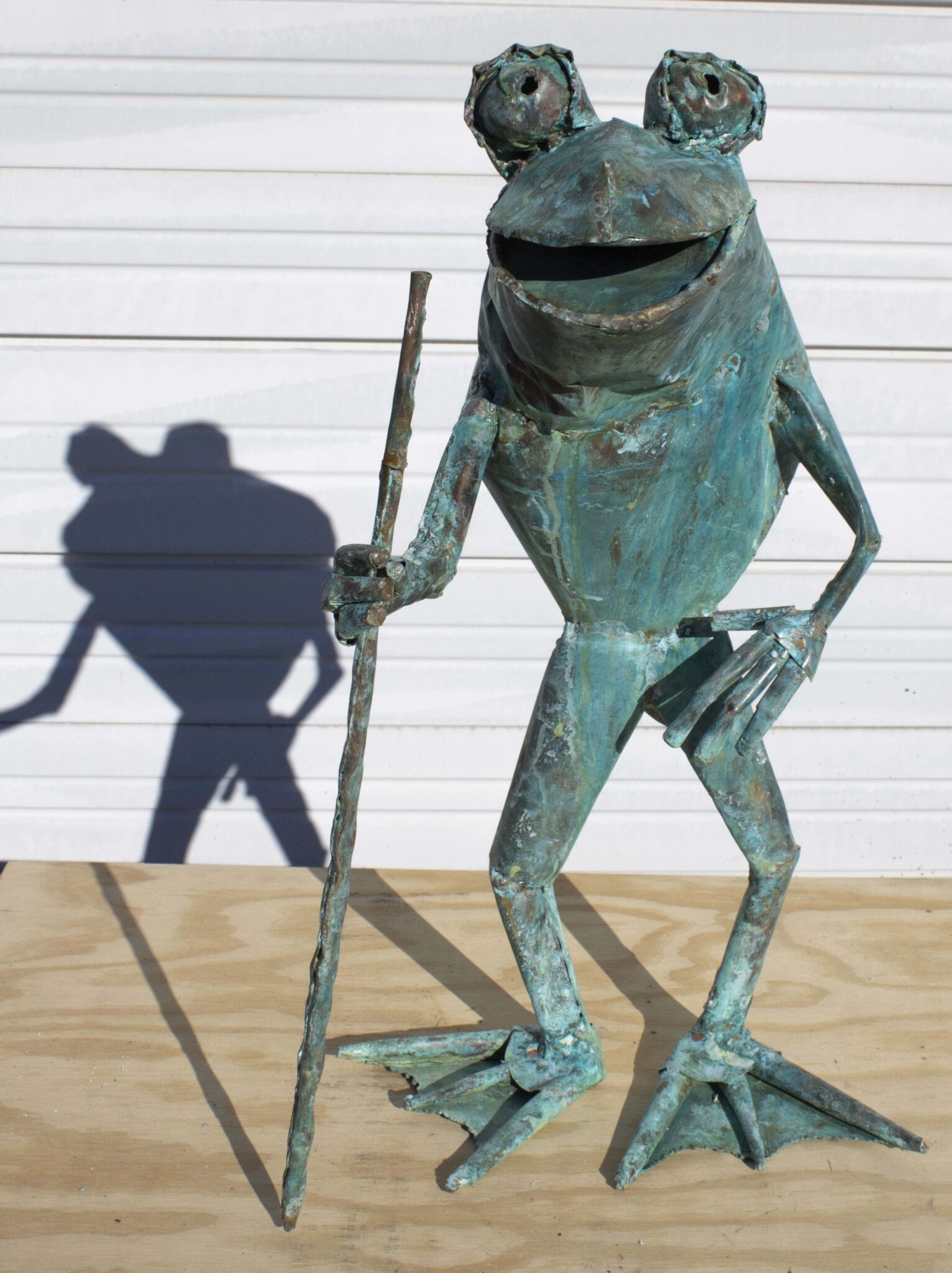 Frog With Cane 2-5-26 - Beau Smith's Workshop